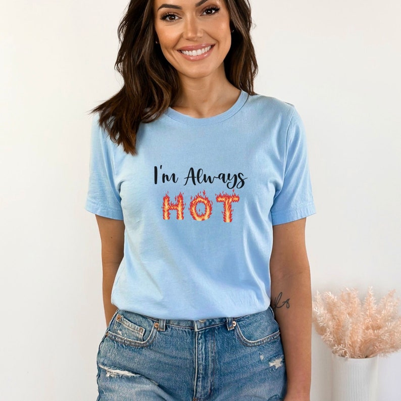Im Always Hot Shirt, Gift for Her, Gift for Him, Hot Tee, Cute T-shirt ...