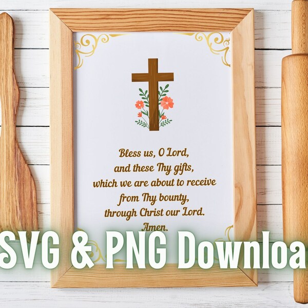 Bless Us O Lord - Etsy