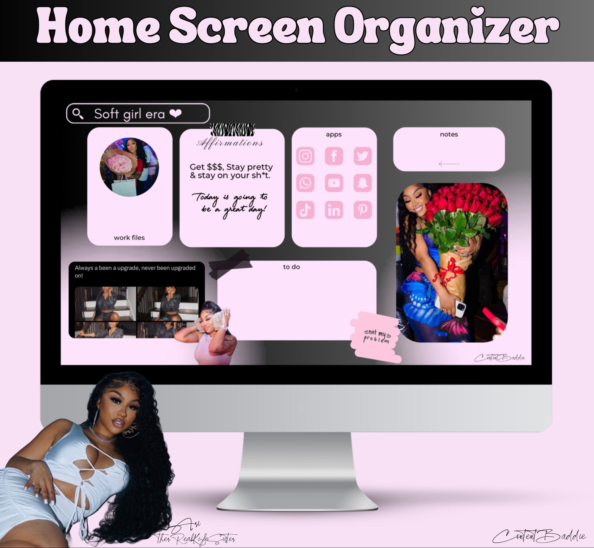 Ari Inspired Desktop Organizer Wallpaper 2023-2024,macbook and Laptop ...