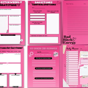 Bad Bitch Journal, Digital Planner, iPad Planner, 2025 Planner, Baddie ...