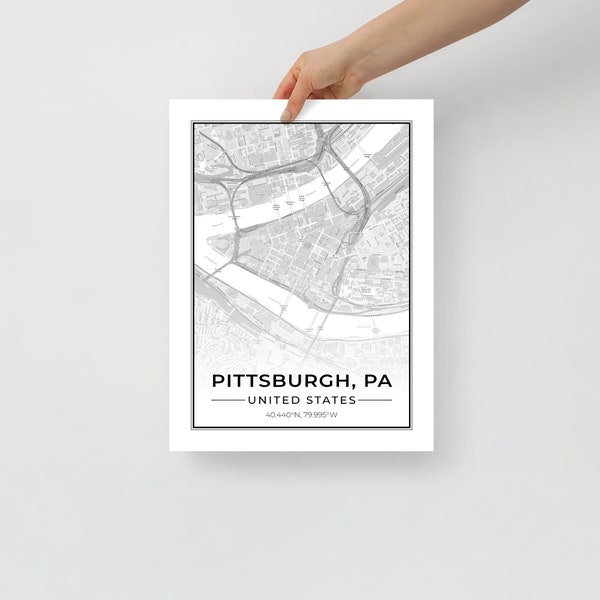 High Resolution Map - Etsy