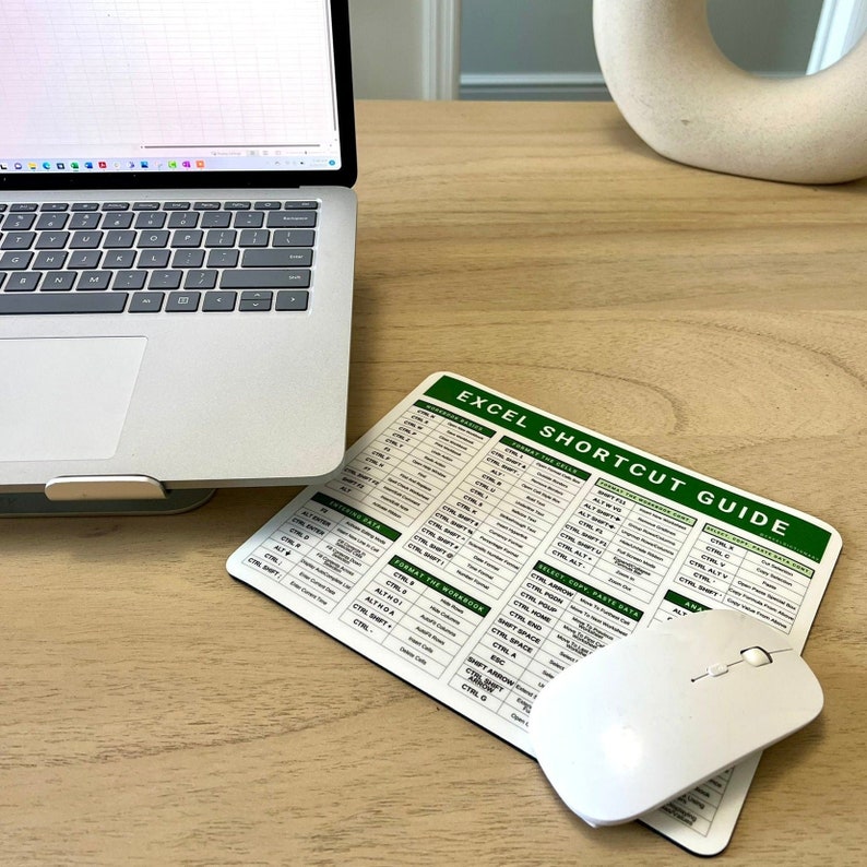 Excel Shortcut Guide Mousepad - Etsy