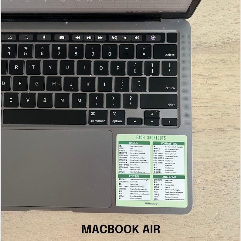 Excel Dictionary Office Suite Hotkey Reference Guide for MAC OS or PC ...