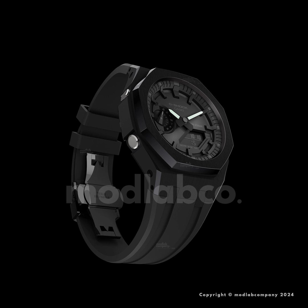 Modlab Company [CLASSIC Series] G-shock GA2100 Model - Black - 106 - Etsy
