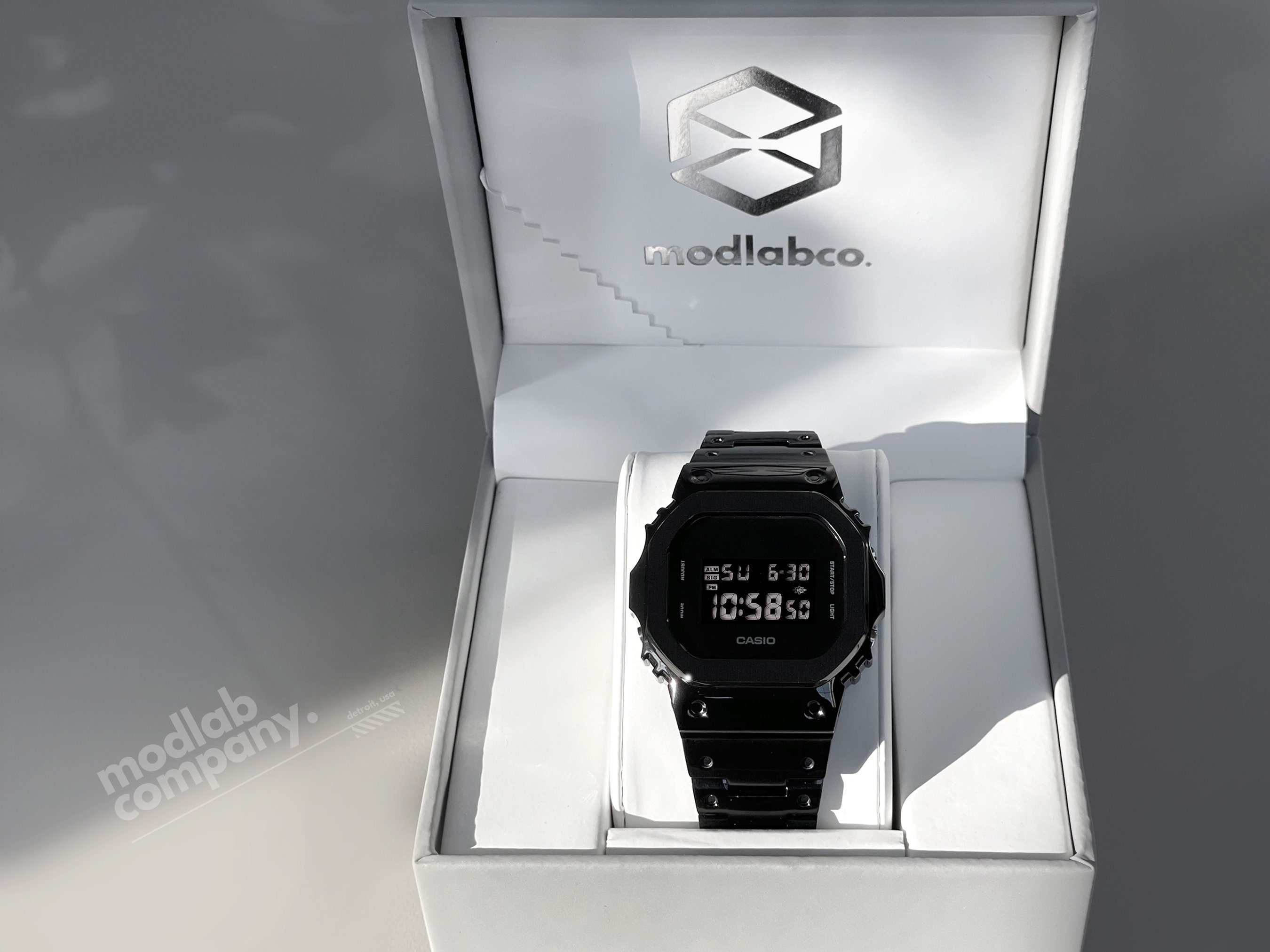 Modlab Company CLASSIC Series G-shock DW5600 Model Black - Etsy