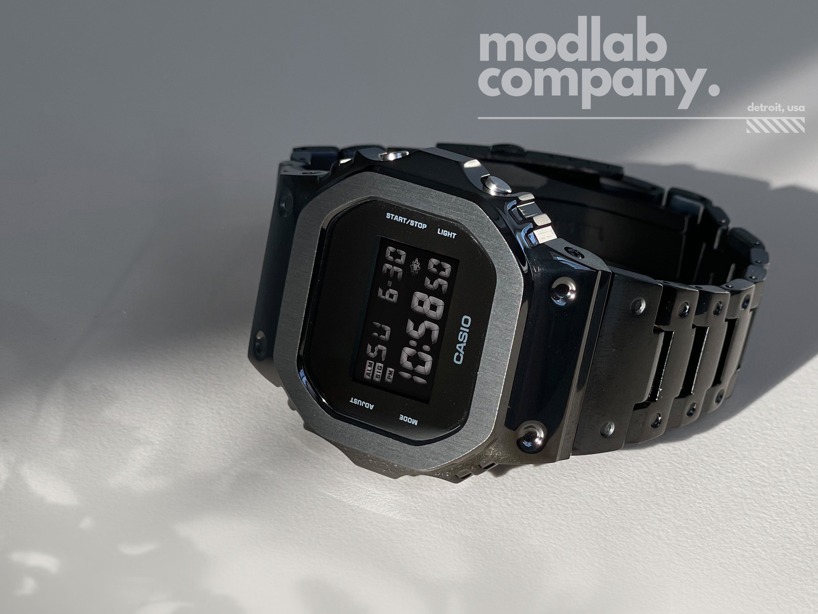 Modlab Company CLASSIC Series G-shock DW5600 Model Black - Etsy