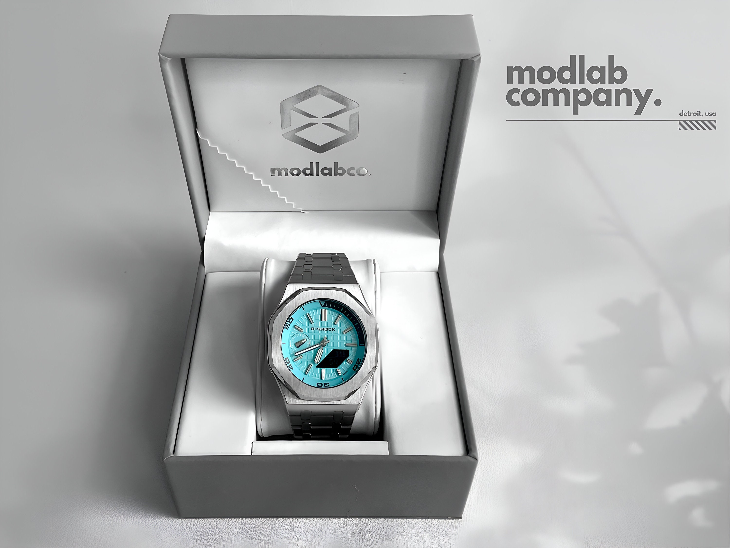 Modlab Company SIGNATURE Series Casioak Silver/sky Blue 309 - Etsy Australia
