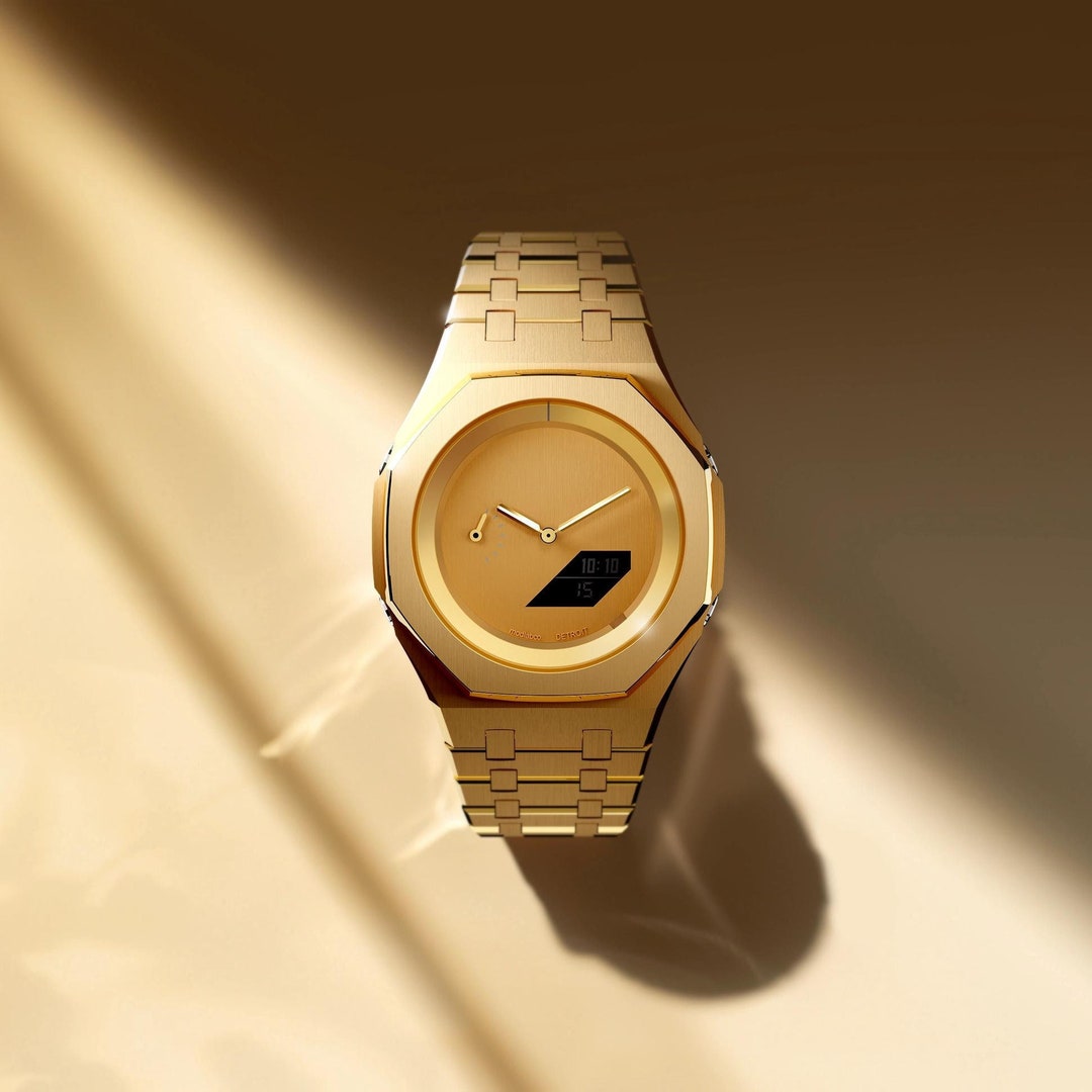 Casioak Customized Watch by [modlab Company] - Signature Series GOLD ...