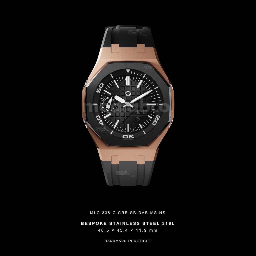 Casioak Customized Watch by modlab Company Bespoke Series Men's Analog ...