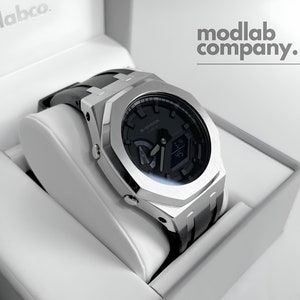 Modlab Company [CLASSIC Series] Casioak - Silver / Black - 102 - Etsy