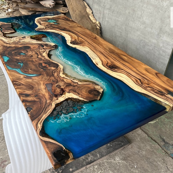 Live Edge Table - Etsy