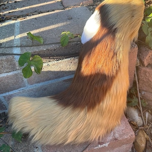 DIY Canine Tail Pattern - PDF DOWNLOAD - Wolf Dog Tail - Hidden Belt ...