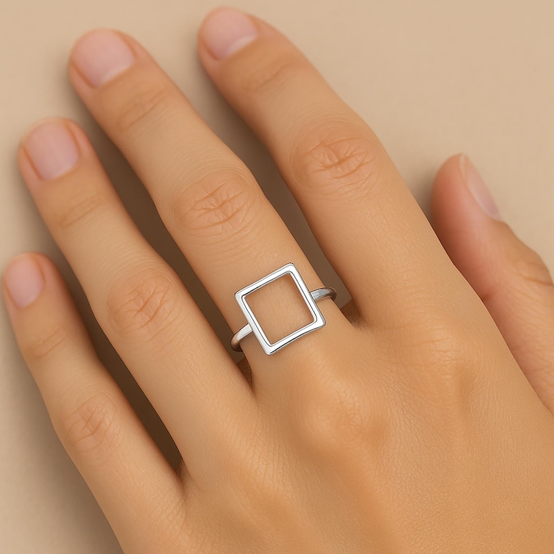 Square Band Ring - Etsy