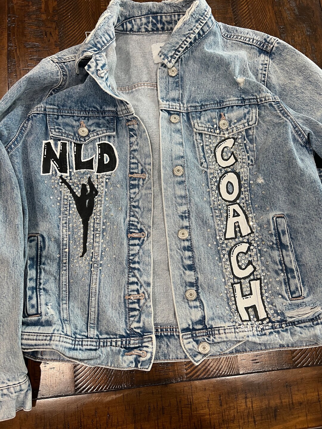 Custom Painted Denim Jackets - Etsy