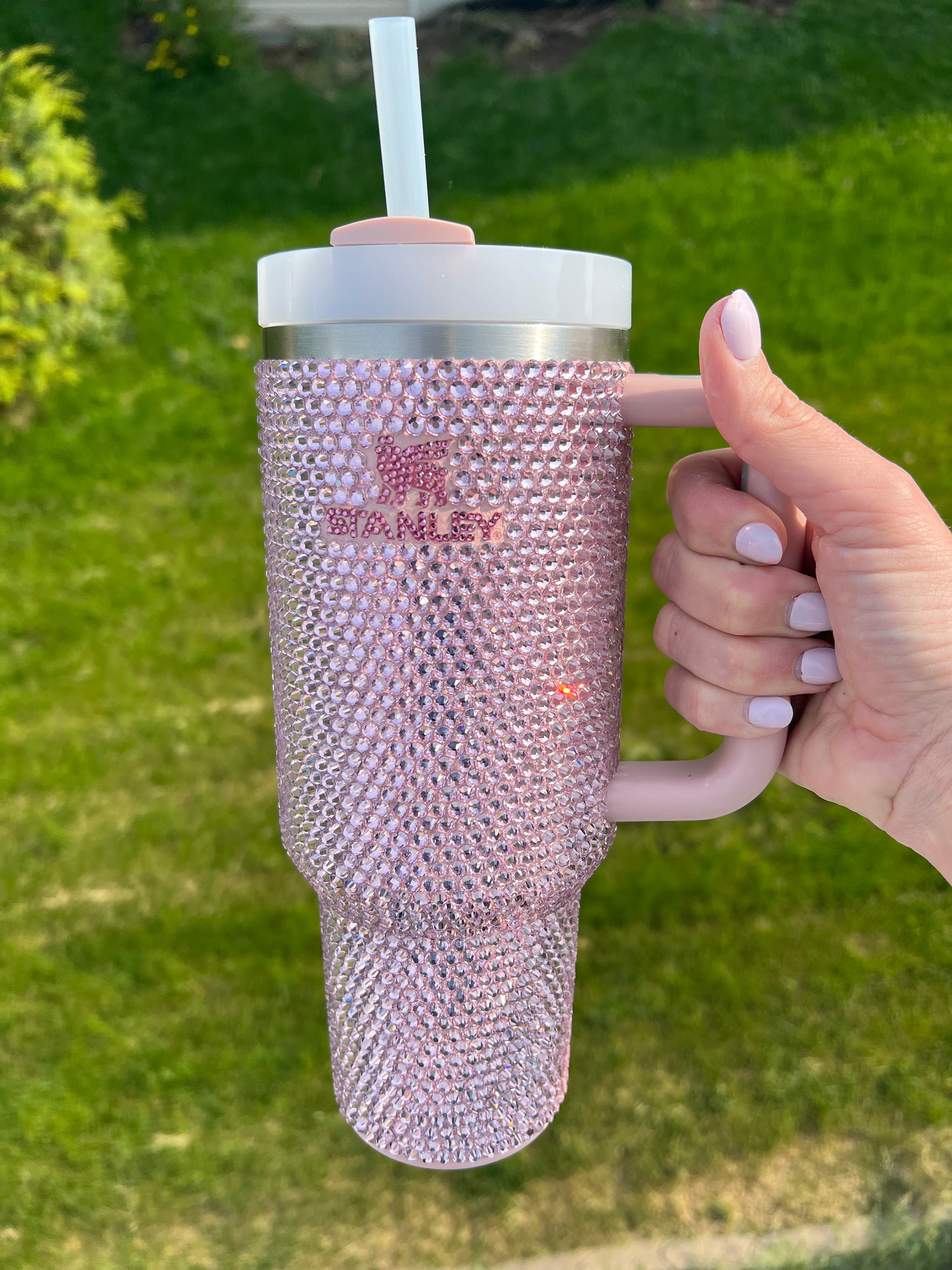 Stanley Cup With Pink Rhinestones - Etsy