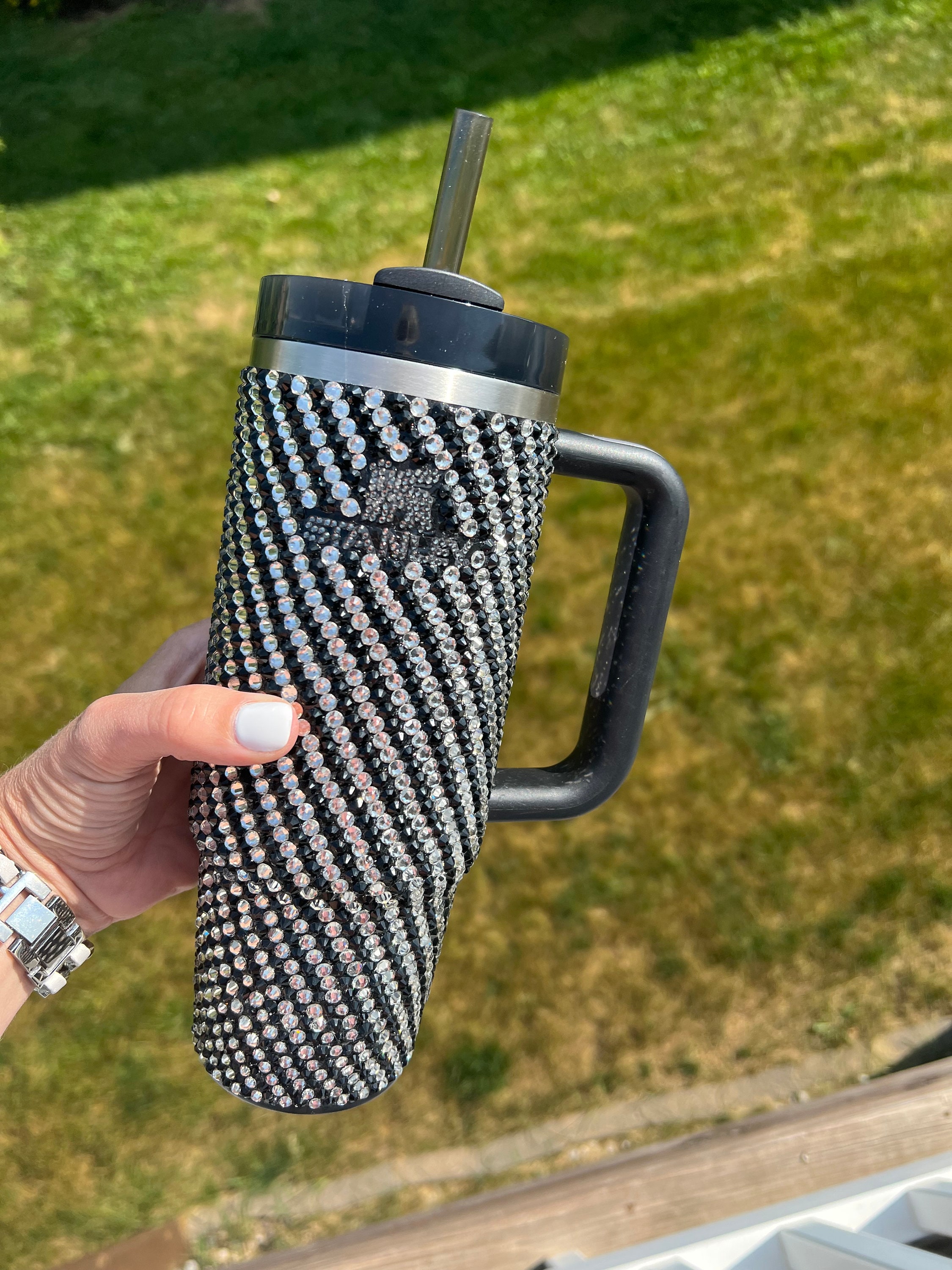 Stanley Cup With Pink Rhinestones - Etsy