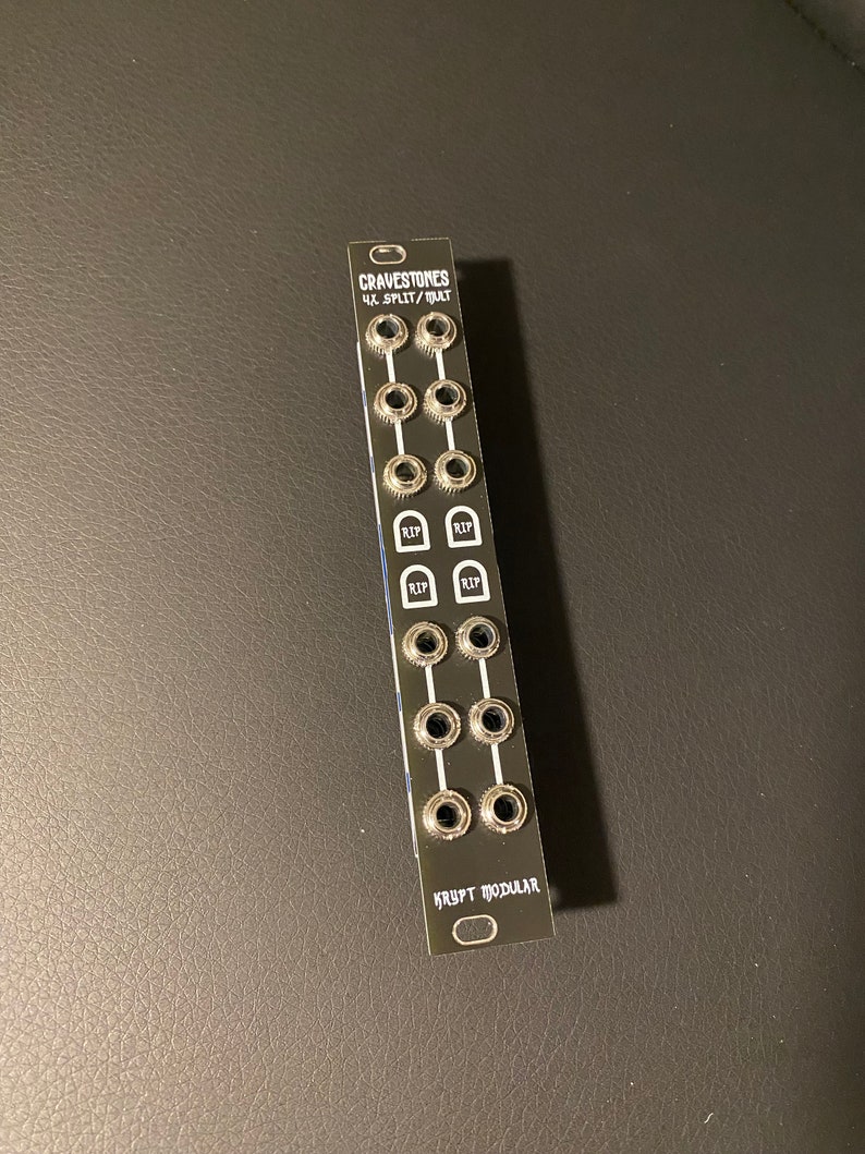 Krypt Modular | Gravestones - 4HP Quad Passive Multiple / Splitter ...