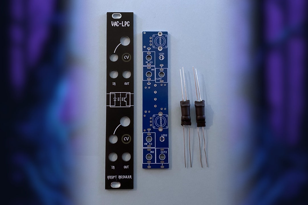 Krypt Modular VAC-LPG 4HP Passive Dual Vactrol Low Pass - Etsy