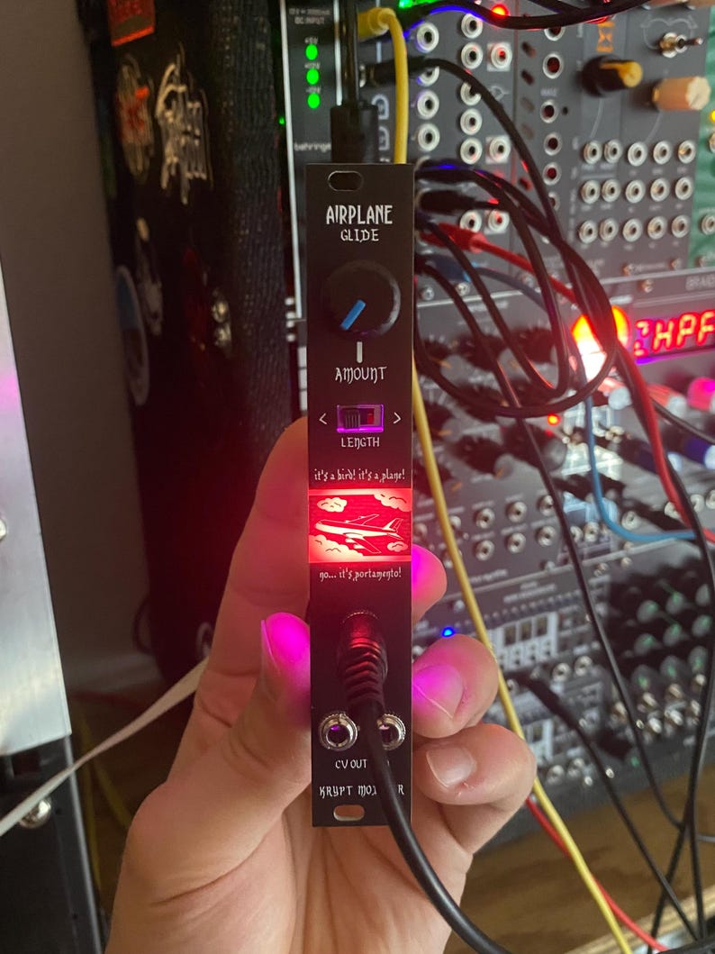 Krypt Modular | Airplane - 4HP Glide Module | Eurorack Modular Synth ...