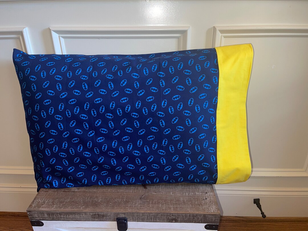 Batman Pillowcase, Pillowcase, Superhero Pillowcase - Etsy