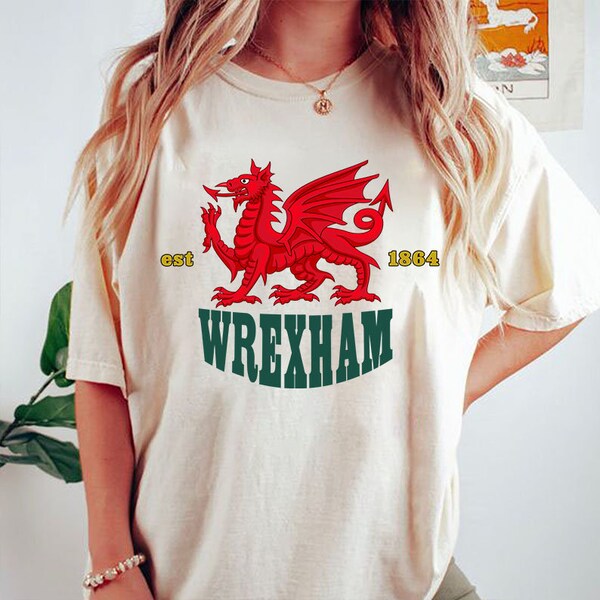 Wrexham Afc Hoodie - Etsy