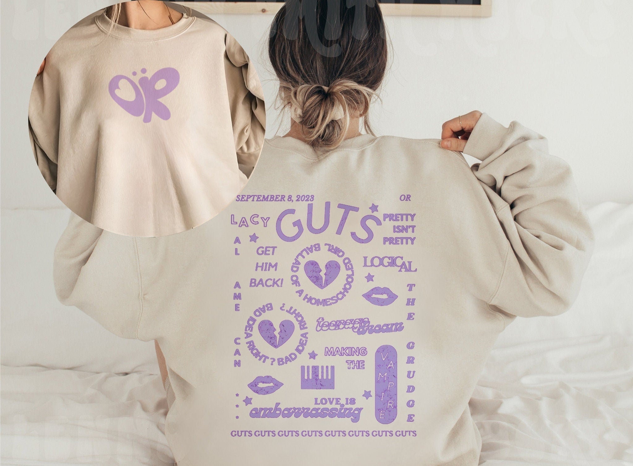 Guts Olivia Track List Shirt, Olivia Rodrigo Album Guts Shirt, Olivia ...