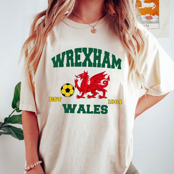 Wrexham Afc Hoodie - Etsy