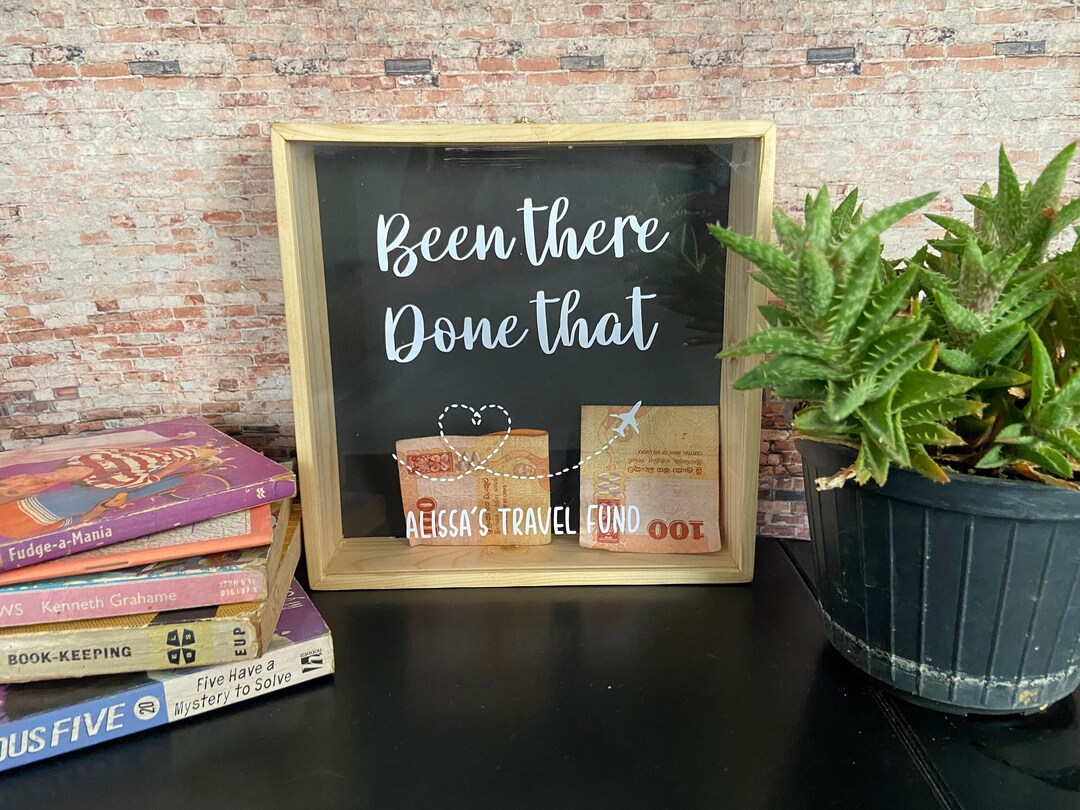 Personalized Travel Fund for Travel Lover Couple, Travel Fund Keepsake ...