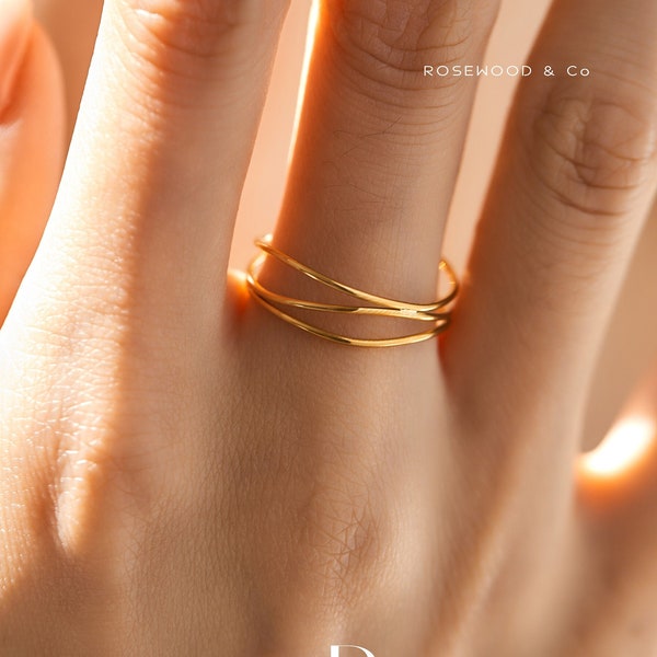 Waterproof Gold Ring - Etsy