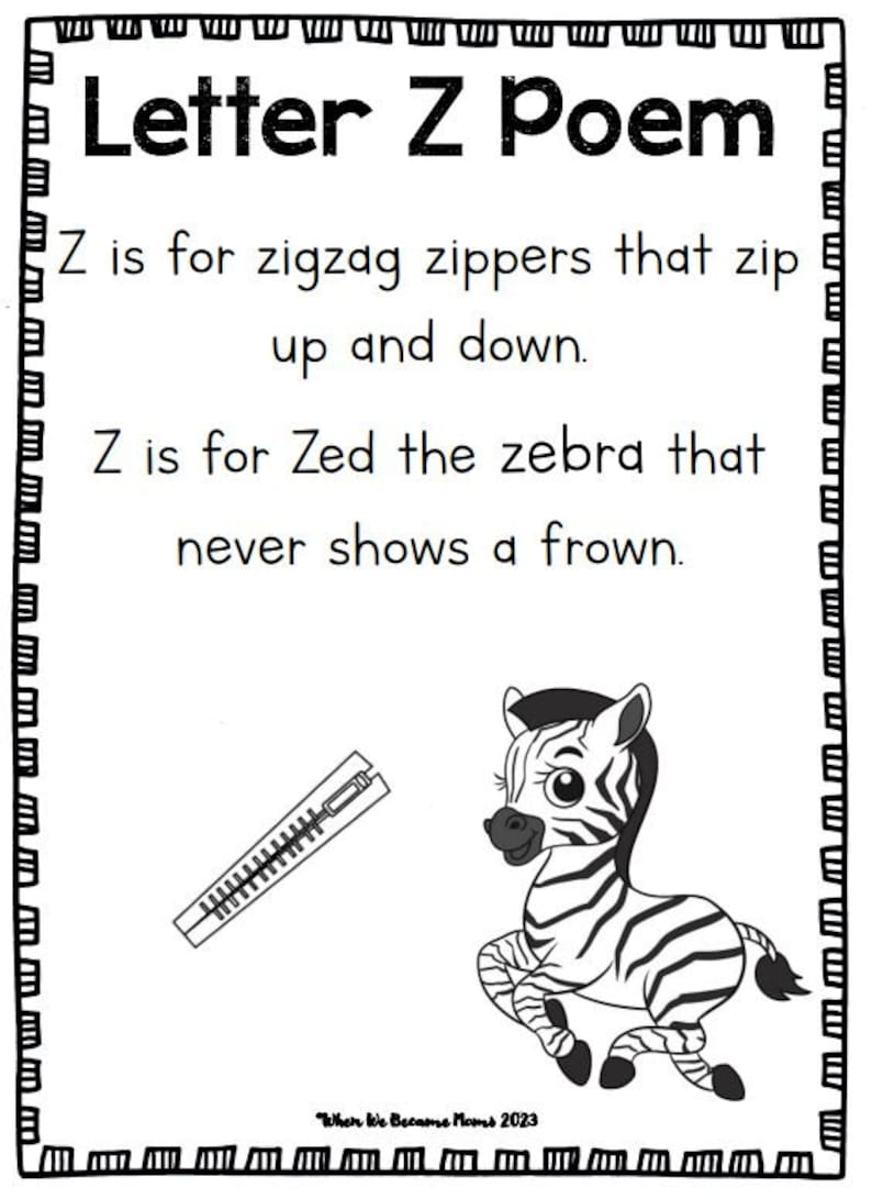 Early Learner ABC Alphabet Poem -letter Identification, Reader's ...