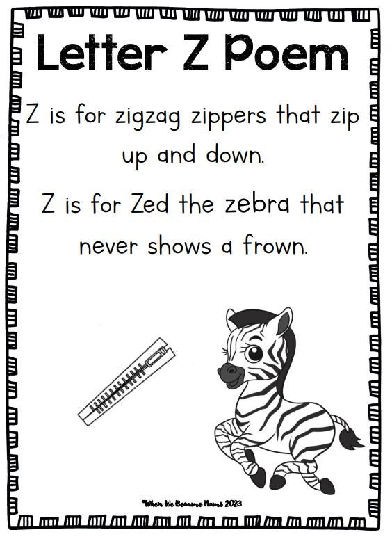 Early Learner ABC Alphabet Poem -letter Identification, Reader's ...