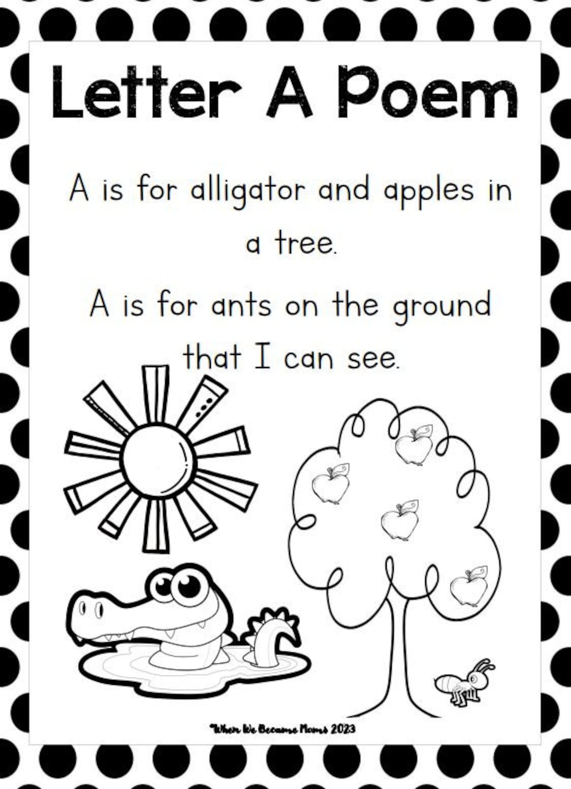 Early Learner ABC Alphabet Poem -letter Identification, Reader's ...
