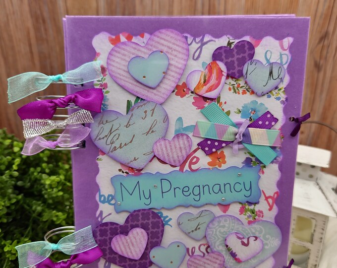 My Pregnancy Photo Album Journal - Etsy