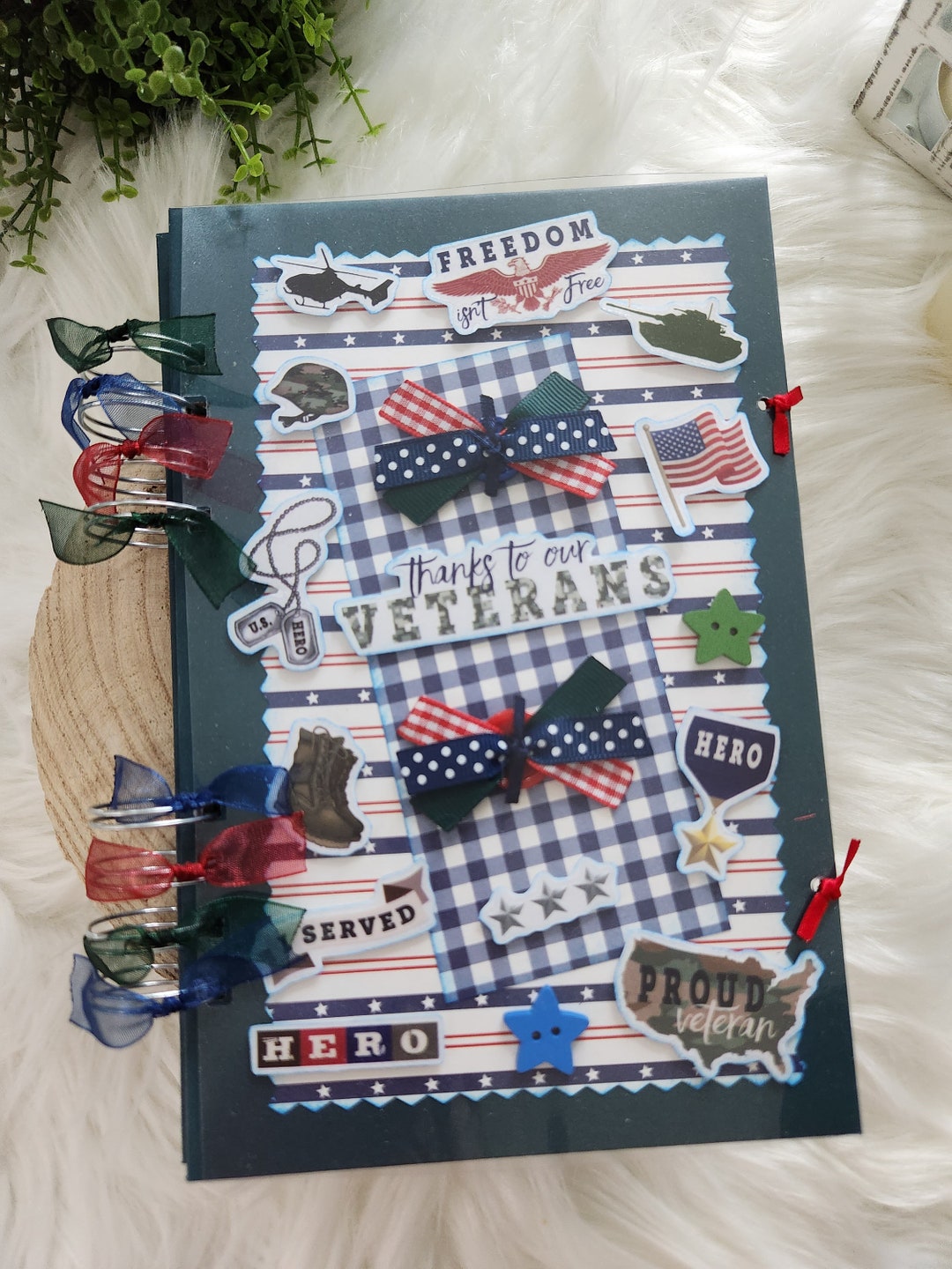 Veteran Photo Album Journal - Etsy