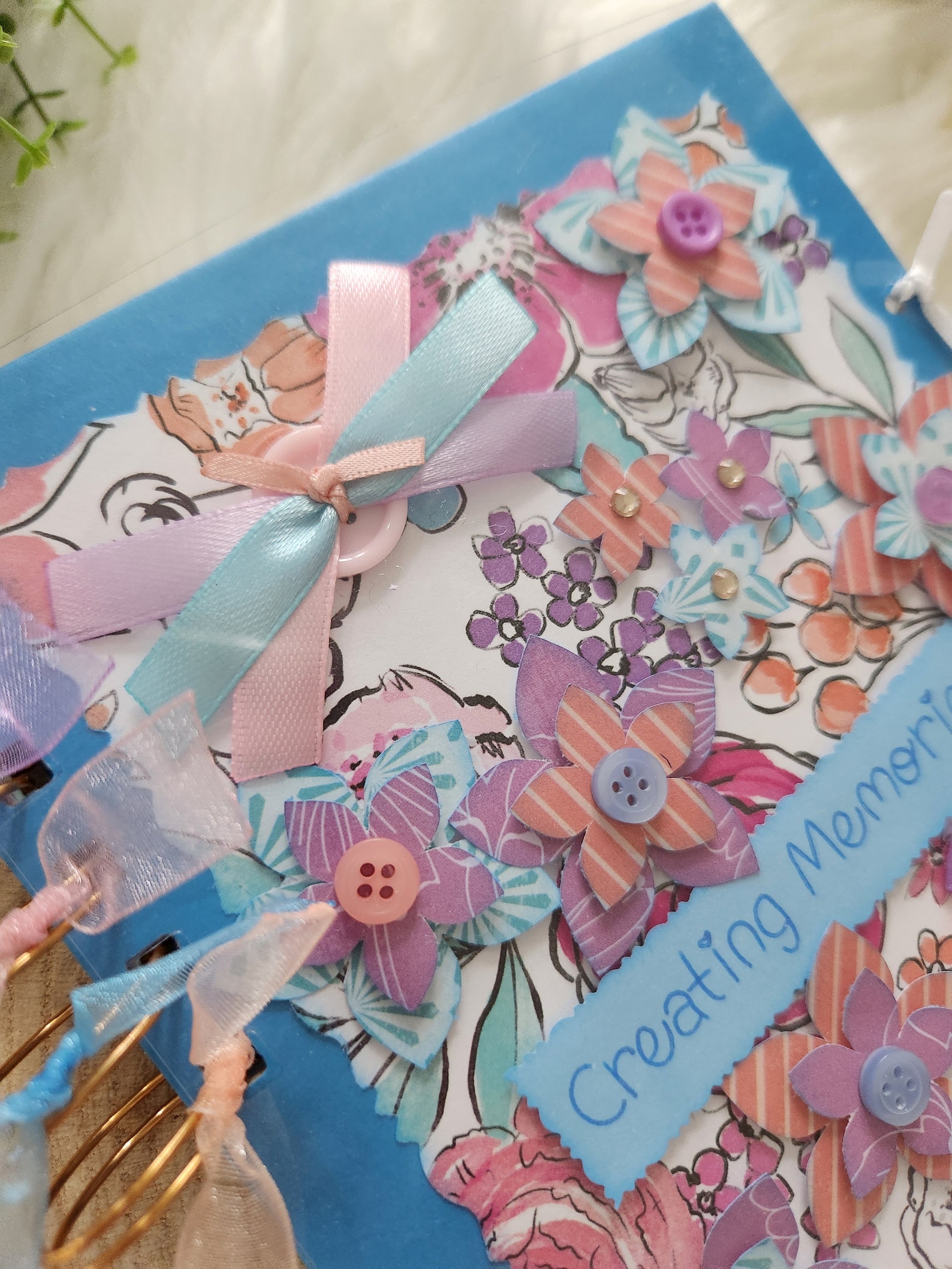 Creating Memories Photo Album Journal - Etsy