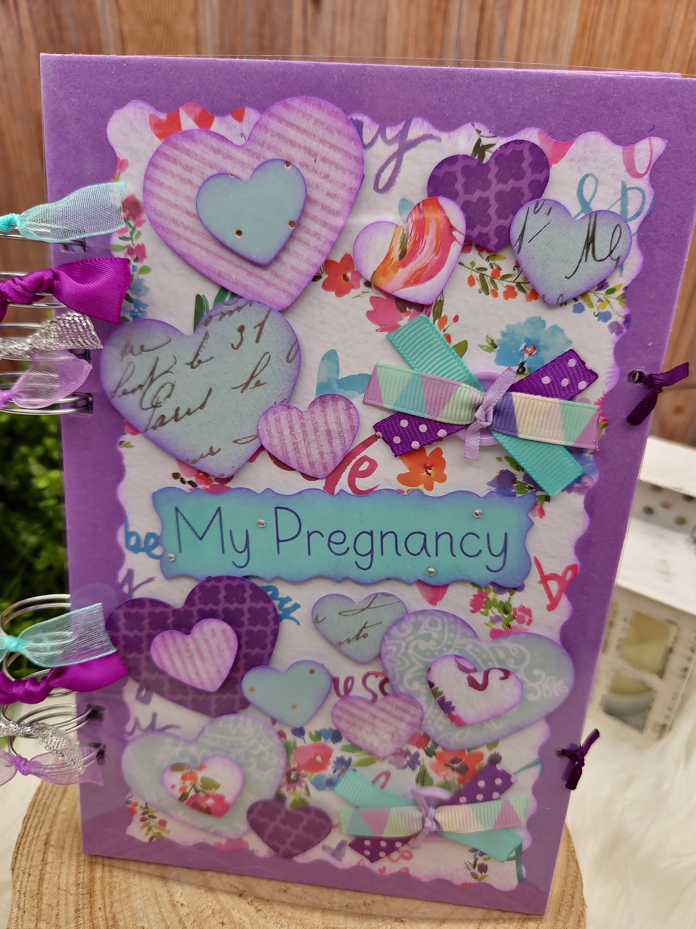 My Pregnancy Photo Album Journal - Etsy