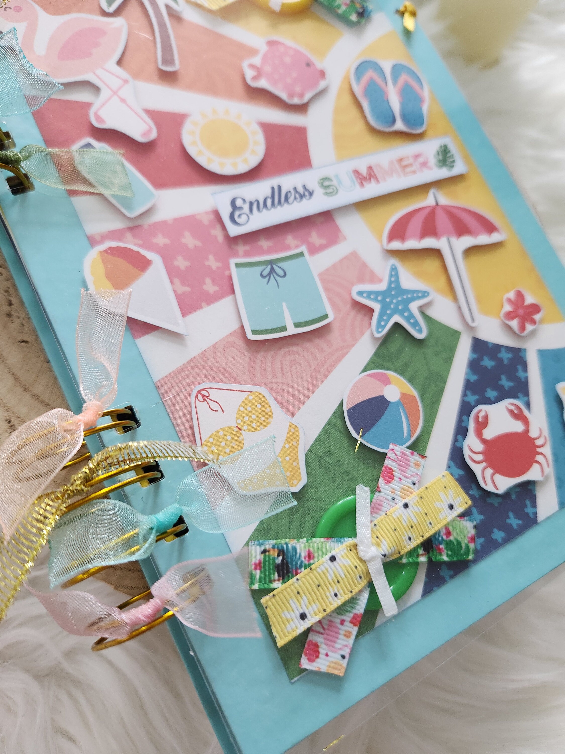 Endless Summer Photo Album Journal - Etsy