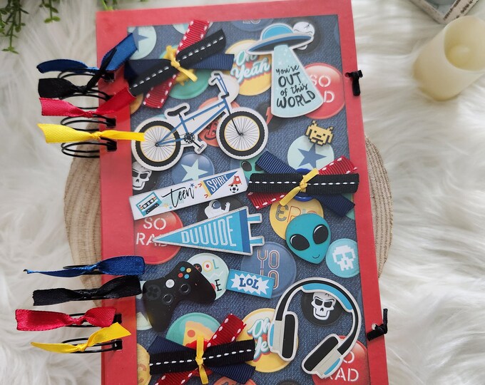 Teen Boy Photo Album Journal - Etsy