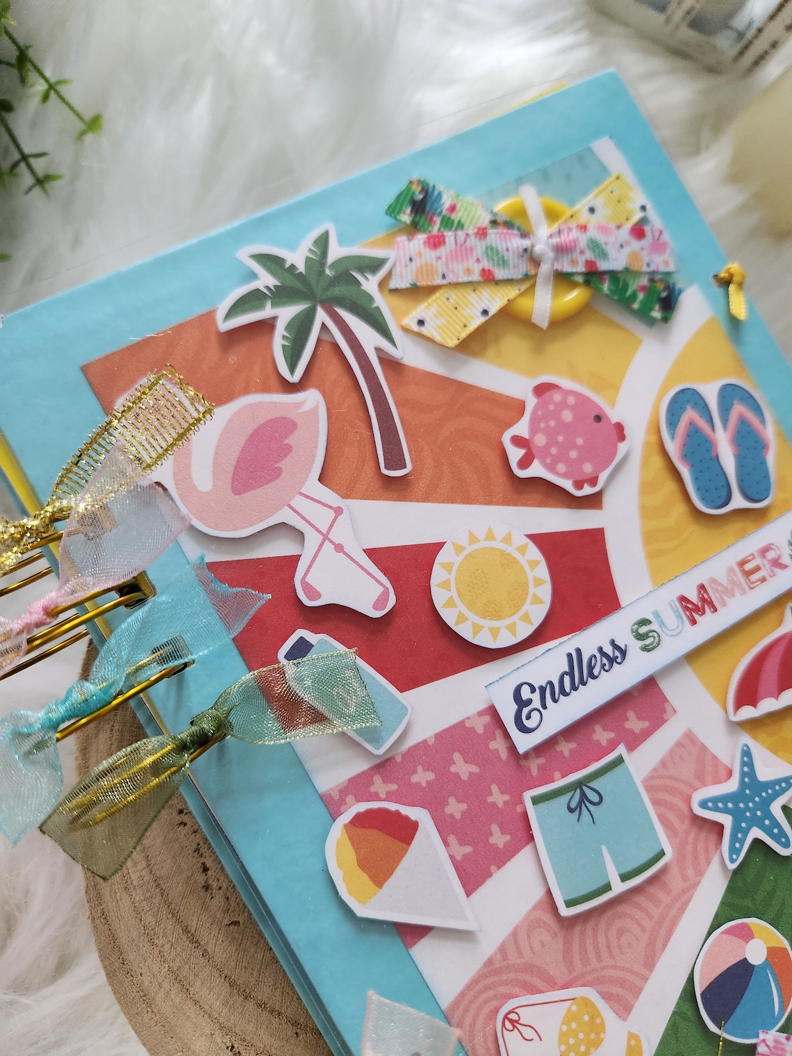 Endless Summer Photo Album Journal - Etsy