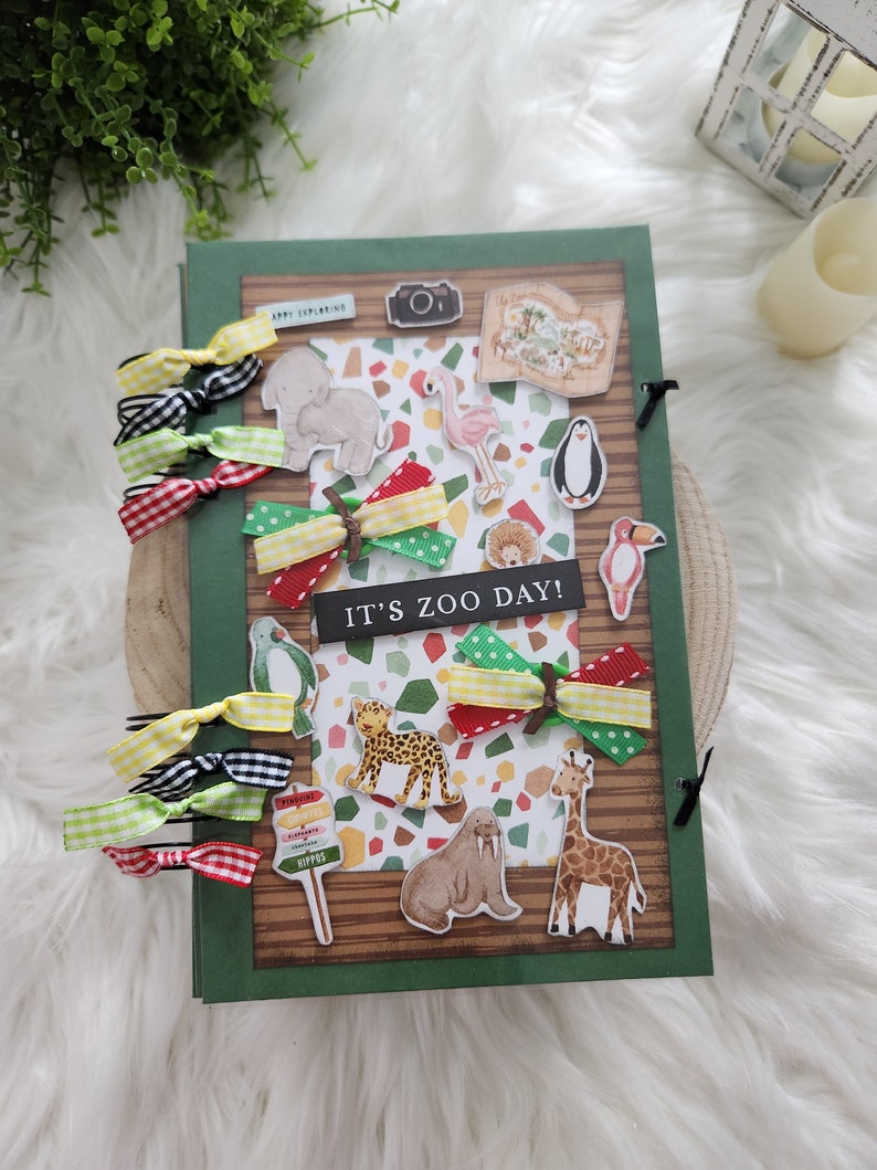 It's Zoo Day Photo Album Journal - Etsy