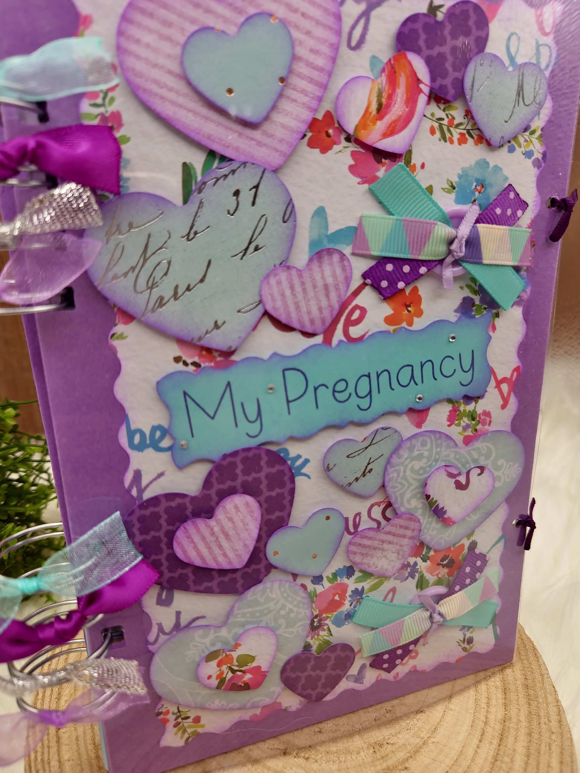 My Pregnancy Photo Album Journal - Etsy
