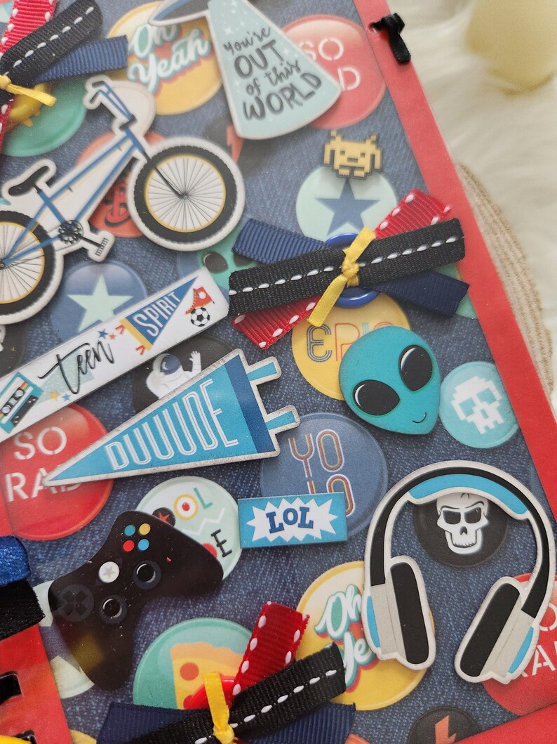 Teen Boy Photo Album Journal - Etsy