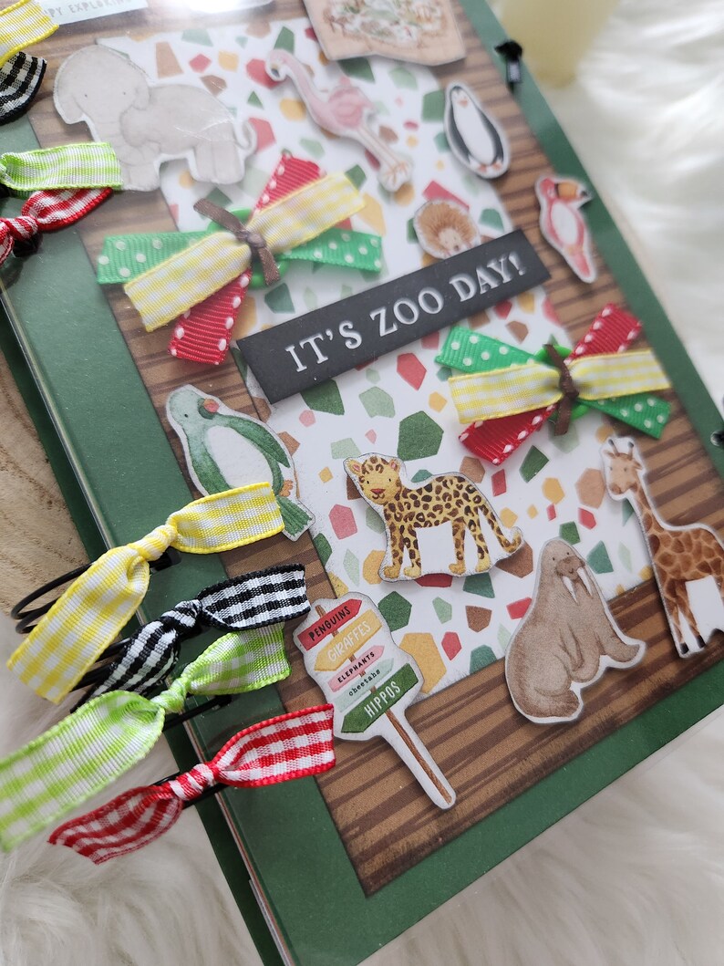 It's Zoo Day Photo Album Journal - Etsy