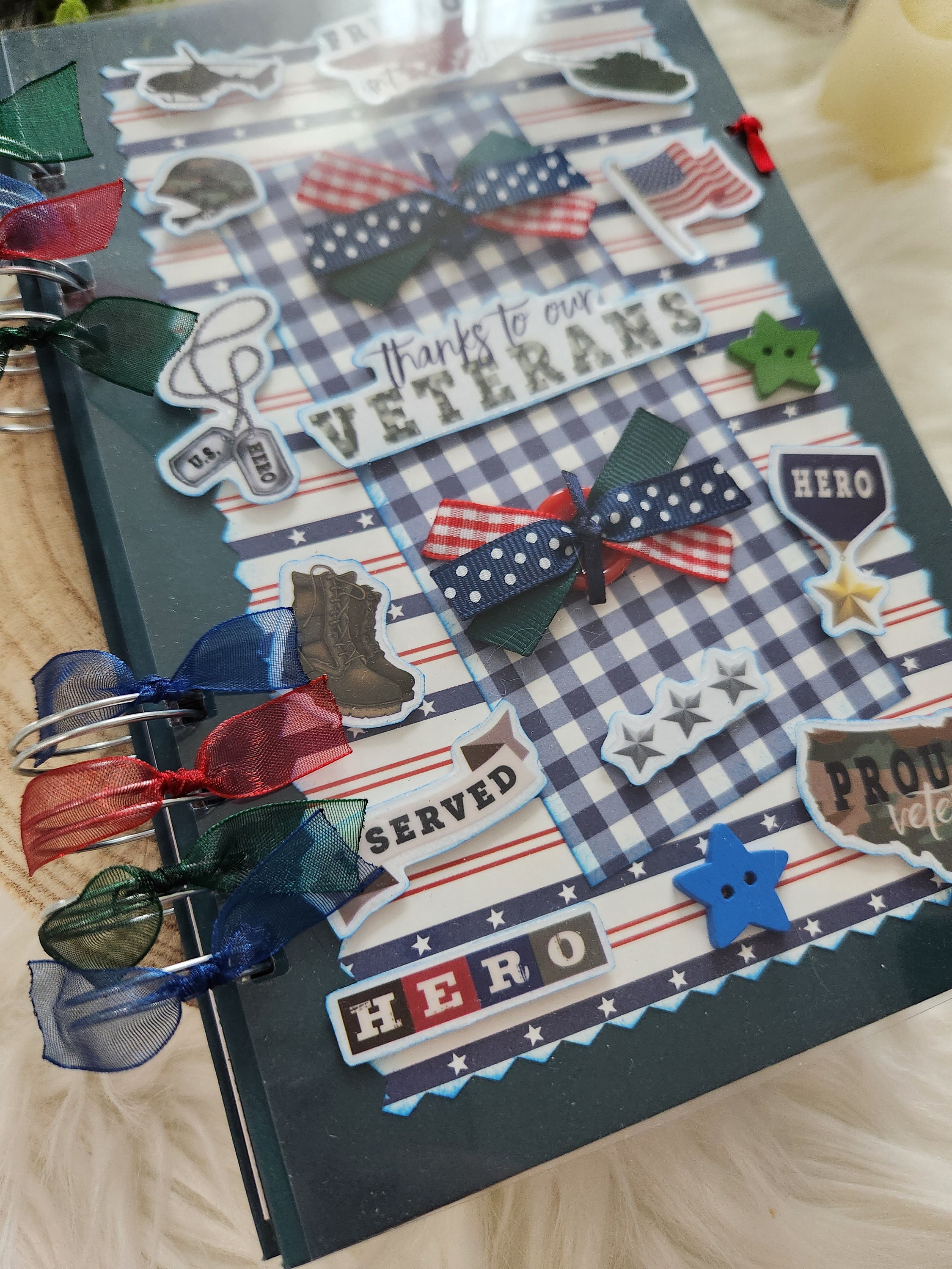 Veteran Photo Album Journal - Etsy