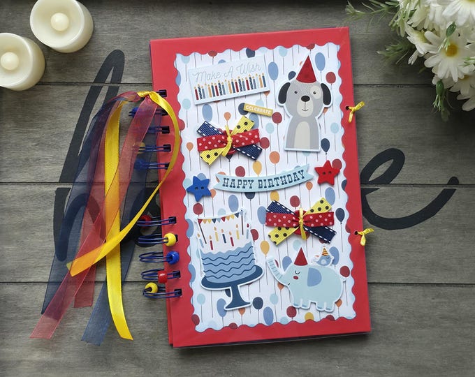 Happy Birthday Photo Album Journal - AL0233 - Etsy