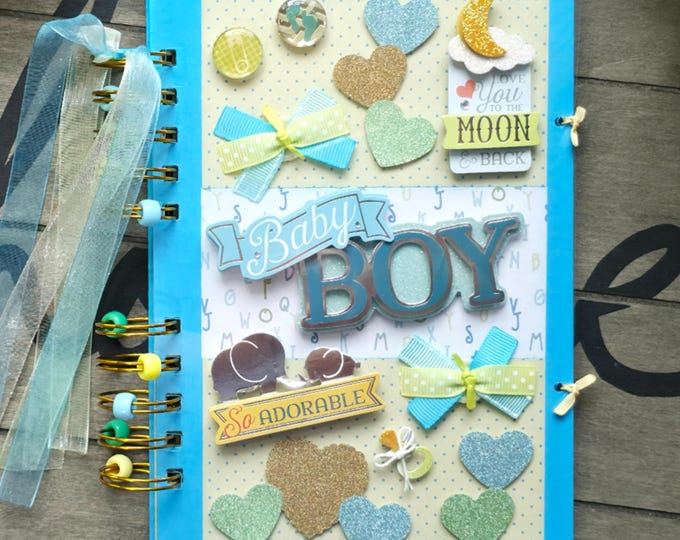 Baby Boy Photo Album Journal - Etsy