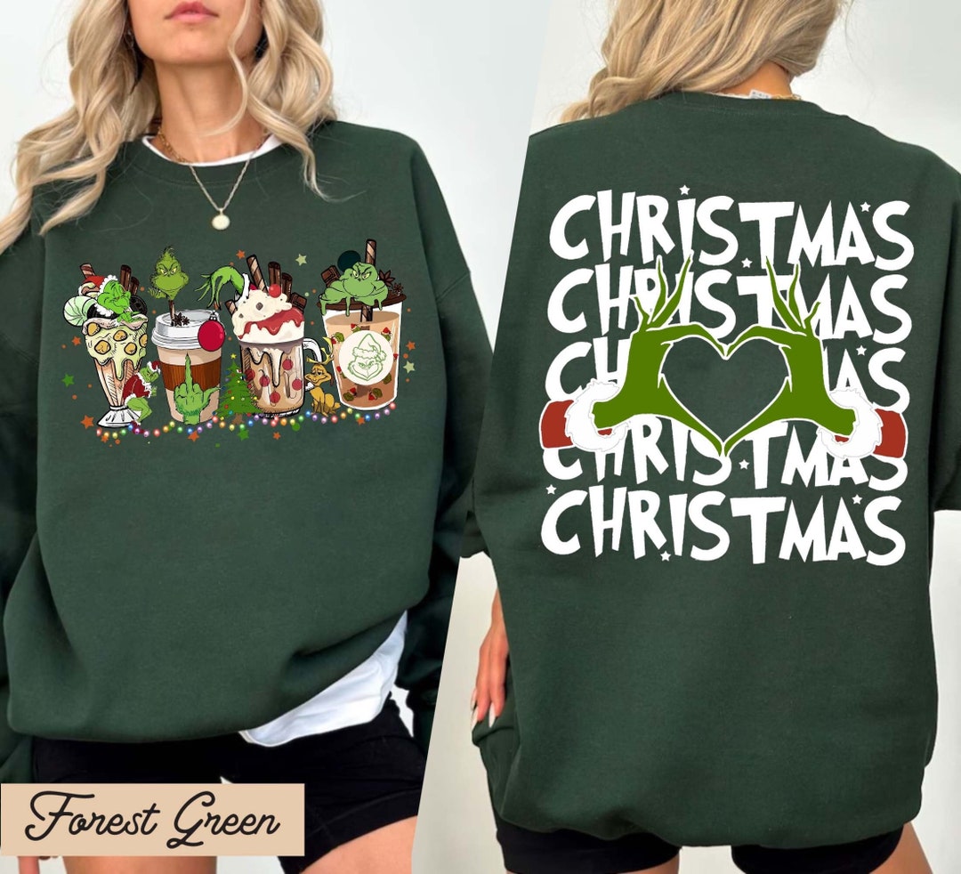 In My Grinch Era Sweatshirt Grinch Era Christmas Shirt Etsy
