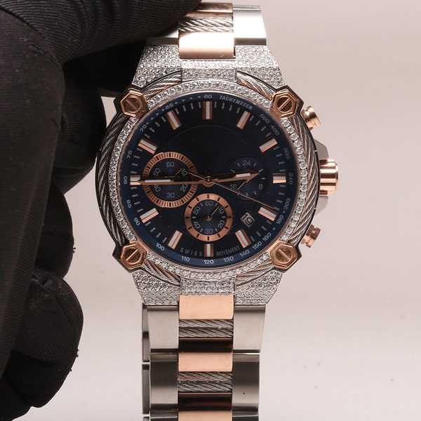 Iced Out Apple Watch Band - Etsy