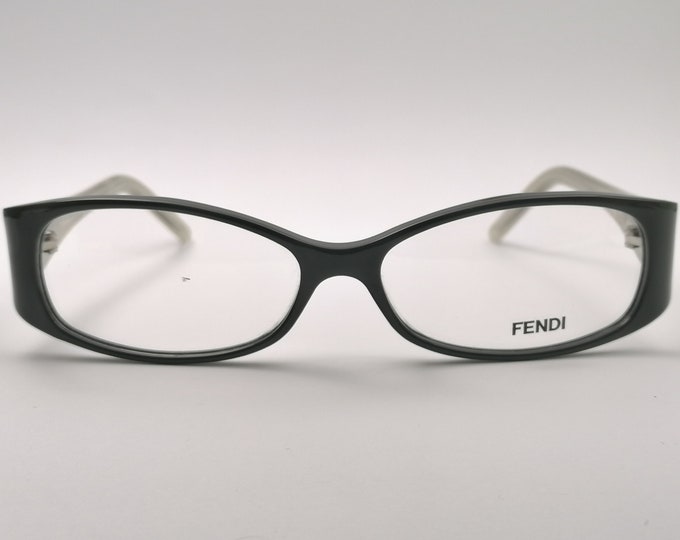FENDI F957R 001 Black Eyeglasses Frames Fendi Glasses Italy 50-14-135 ...