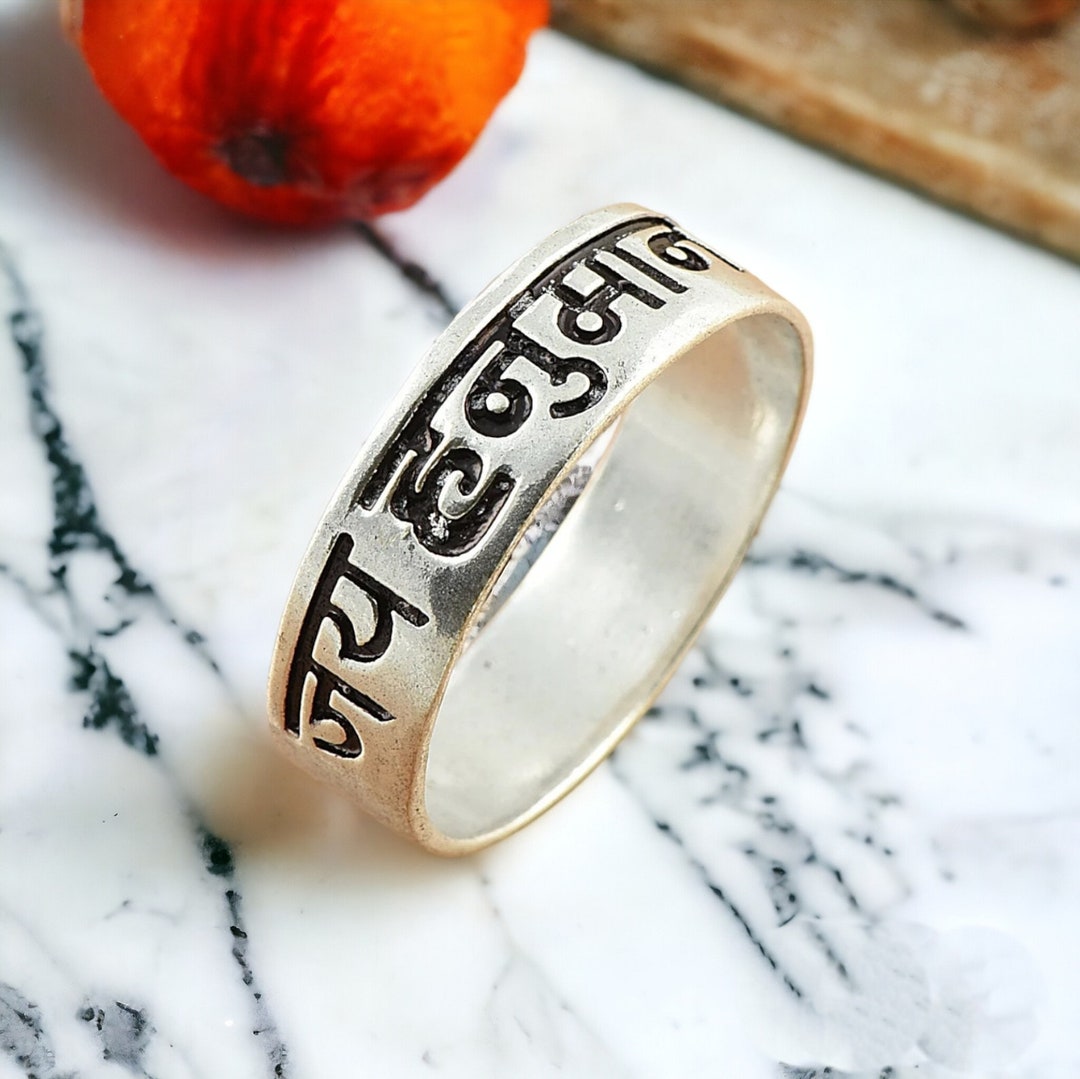 925 Sterling Silver Religious Lord Hanuman Ring - 925 Sterling Silver ...